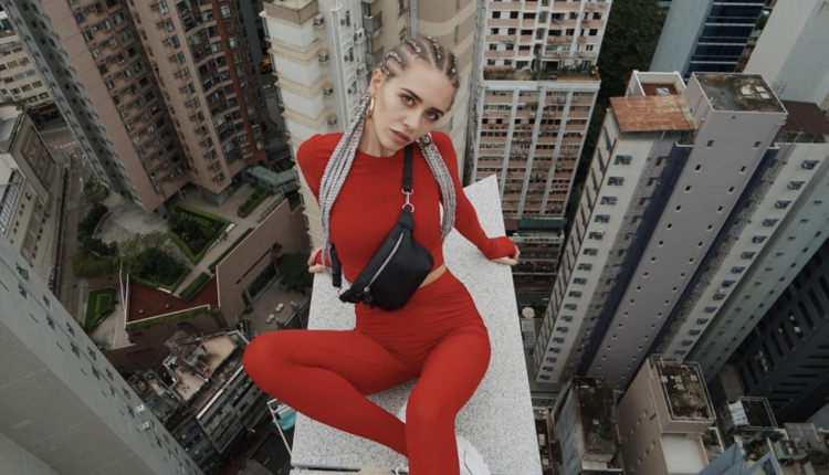 The Popular Russian Blogger And Roof-Topper Angela Nikolau Challenges ...